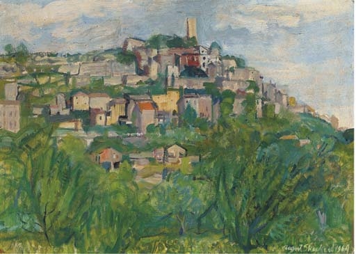 Rupert Norman Shephard | Provence landscape (1969) | MutualArt