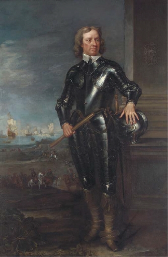 British School, 17th Century | Portrait of Oliver Cromwell (1599-1658 ...