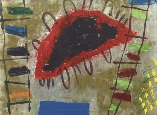 Hans Ittmann | Composition with ladders | MutualArt