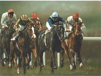 Isom Graham | The July Cup, Newmarket, 1997 (1997) | MutualArt