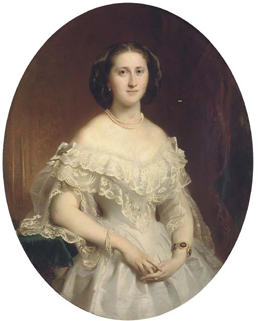 German School, 19th Century | Portrait of Anna), three-quarter-length ...