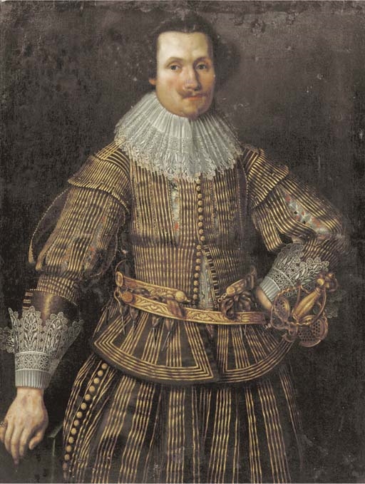 German School, 17th Century | Portrait of a nobleman, three-quarter ...
