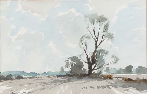 Edward Wesson | An oak tree; and The windmill | MutualArt