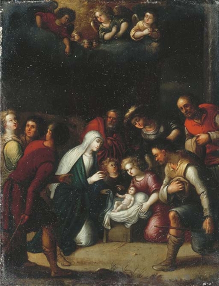 Pieter Lisaert | The Adoration of the Shepherds | MutualArt