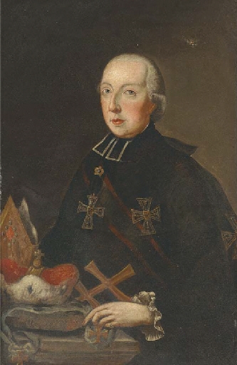 German School, 18th Century | Portrait of a nobleman, wearing a fur ...