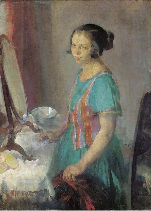 Robert Sivell | Portrait of a young girl | MutualArt