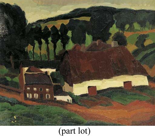 Roger Parent | The farm (1925) | MutualArt