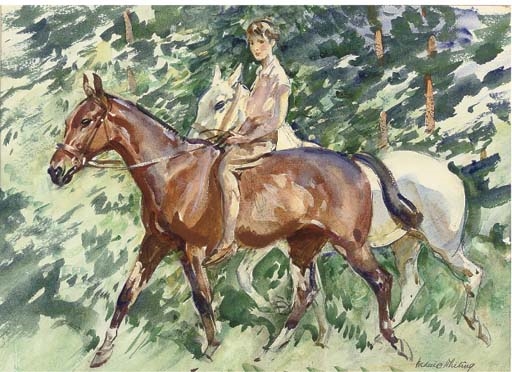 Frederic Whiting | A summer's ride | MutualArt