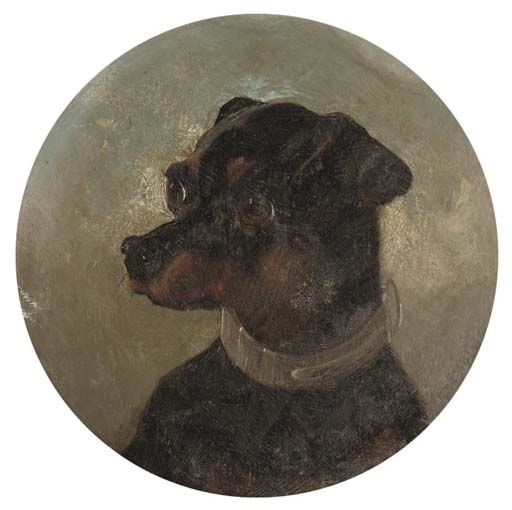 Edwin Loder | Portrait of a terrier | MutualArt