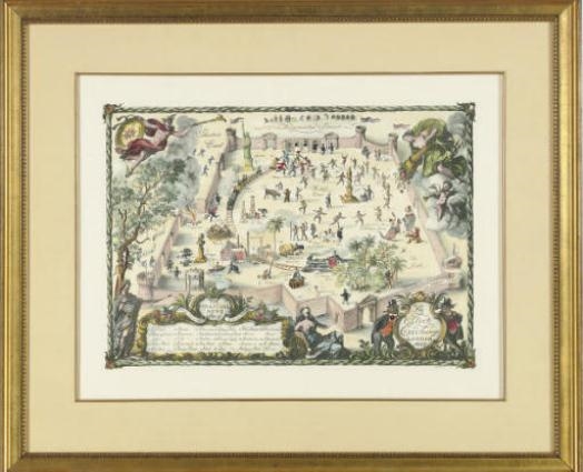 Johannes Kip | [British Country House Views]: Two Plates and a print of ...