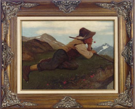 Thomas Walch | Boy in the Alps | MutualArt