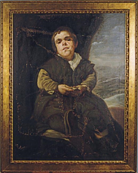 Diego Velázquez | The dwarf Francisco Lezcano, called El Niqo de ...