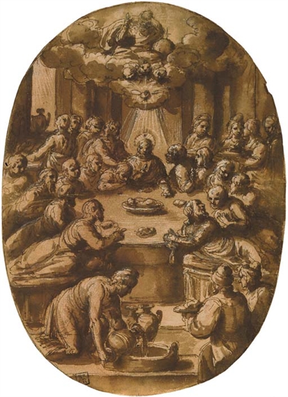 Roman School, 16th Century | The Last Supper | MutualArt