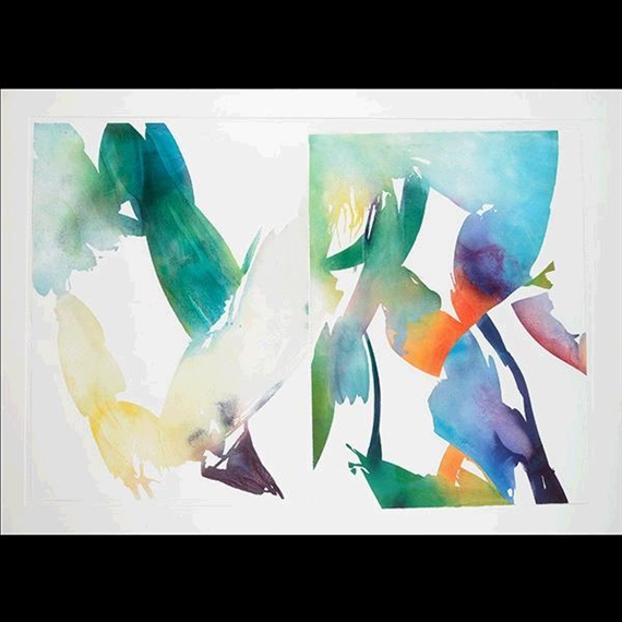 Peter Kitchell | 2 works; Iris Starting A; Iris Starting B (1988 ...