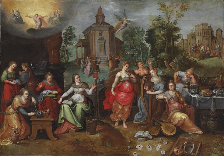 Pieter Lisaert | The Parable of the Wise and Foolish Virgins | MutualArt
