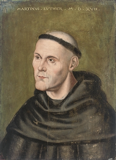 Martin Luther Monk Haircut