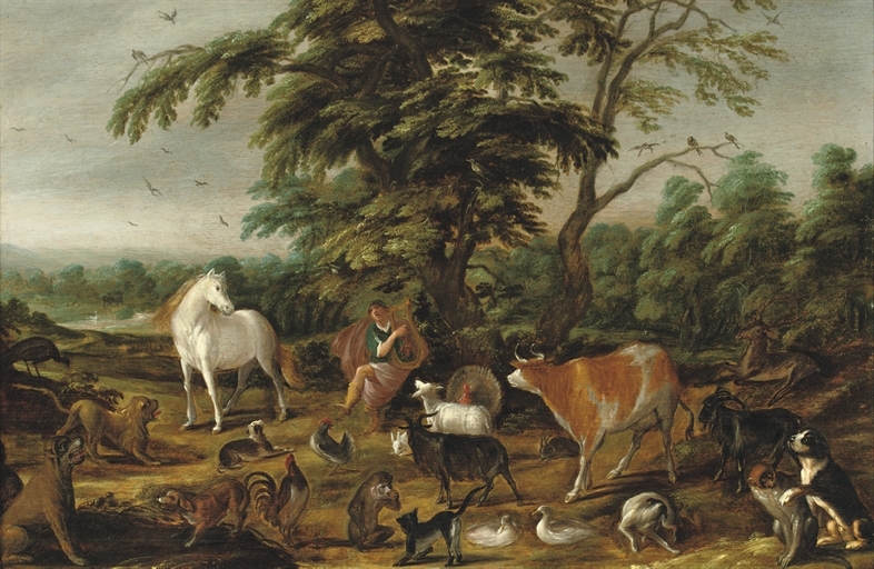 David Colyn | Orpheus enchanting the animals | MutualArt