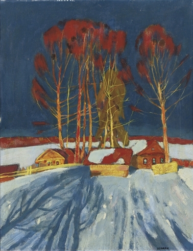 Jacques de Haan | Landschap in Rusland (1962) | MutualArt