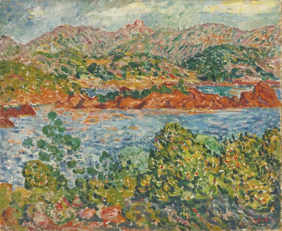 Louis Valtat | ROCHES ROUGES DE L'ESTÉREL | MutualArt