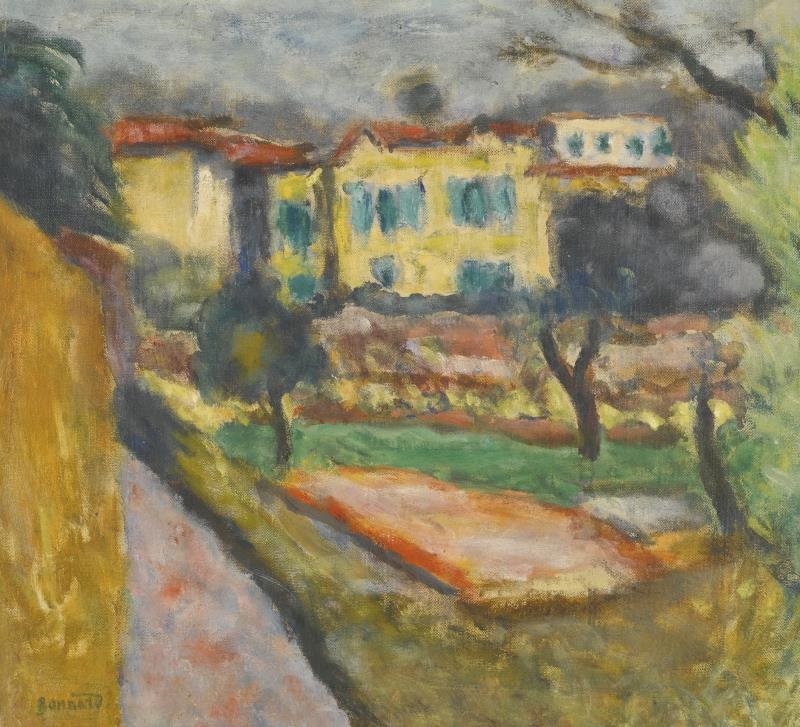 Pierre Bonnard | Personnage sous un arbre (Circa 1925) | MutualArt