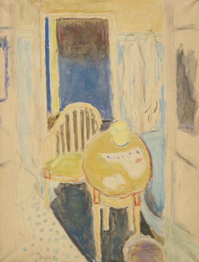 Pierre Bonnard | INTÉRIEUR AU CANNET (1938) | MutualArt