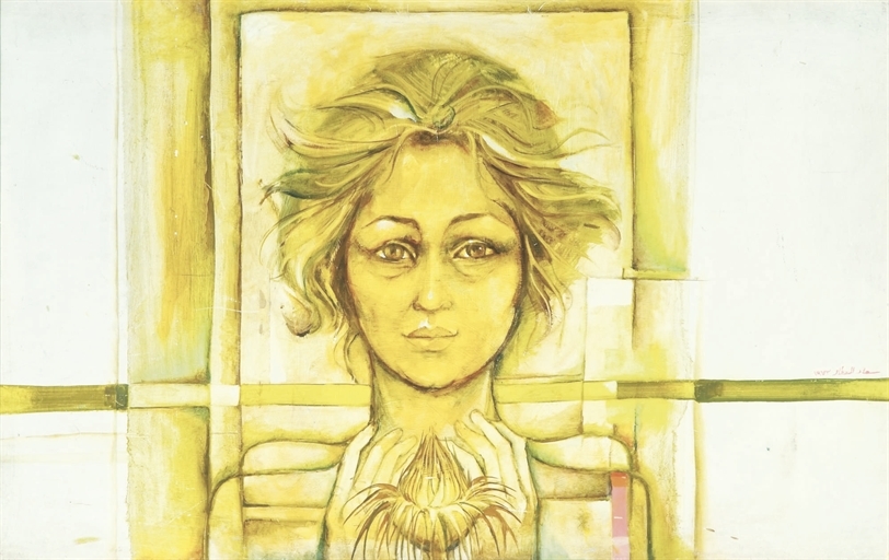Suad Al-Attar | Portrait of a Woman (1973) | MutualArt