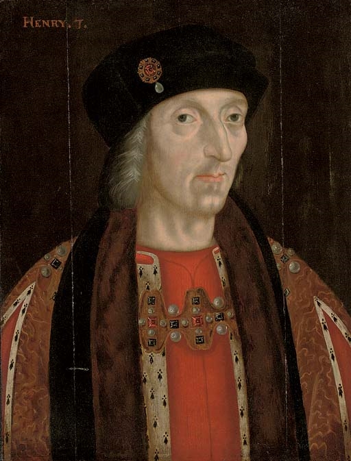 British School, 17th Century | Portrait of Henry VII, bust- ermine ...