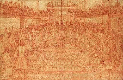 Pierre Dulin | The Coronation of King Louis XV at Rheims on 25 October 1722 | MutualArt