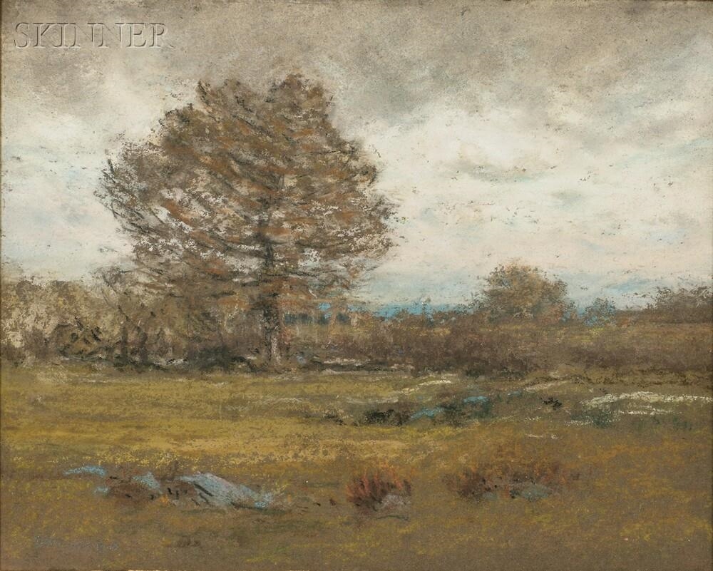 Dwight William Tryon | Spring Pastures | MutualArt