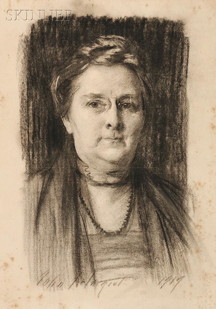 John Singer Sargent | Portrait of Alice Appleton Hay as a Young Woman ...