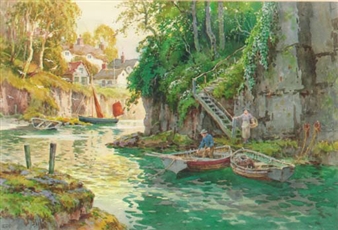 Ernest W. Haslehust | 91 Artworks at Auction | MutualArt