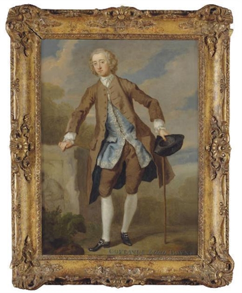 William Hogarth | Portrait of Gustavus Hamilton (1710 - 1746) | MutualArt