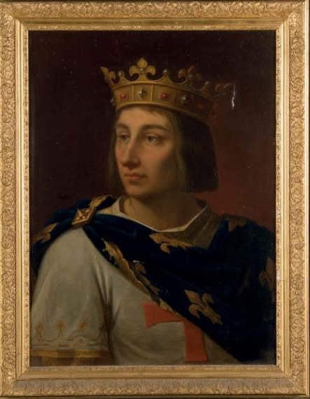 French School, 20th Century | Portrait de Louis IX dit Saint Louis ...