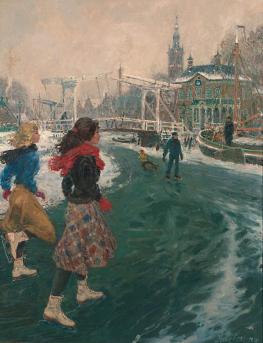 Harry Maas | Aan de Lange Linschoten (1975) | MutualArt