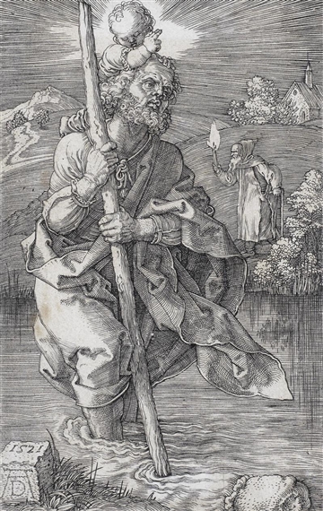 Albrecht Dürer | St Christopher (1521) | MutualArt