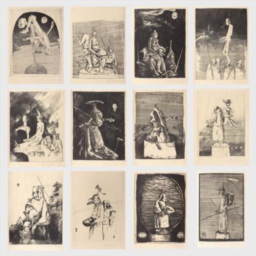 Artworks of Stefan Caltia (Romanian, 1942)