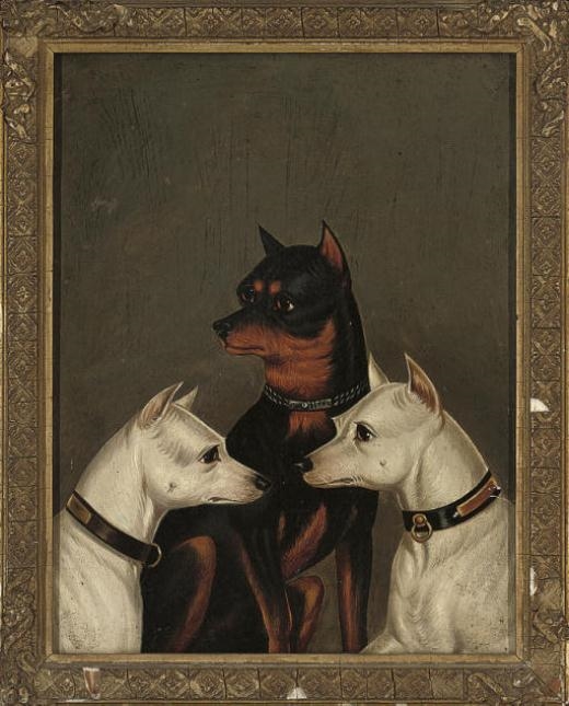 Edwin Loder | 2 Works: The Three Graces; A Fearless Hunter | MutualArt