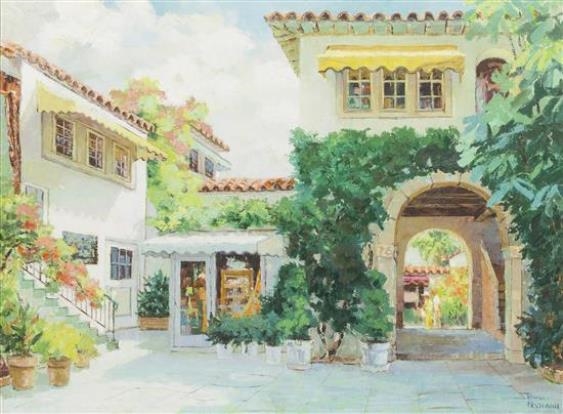 Ronni Pastorini | Palm Beach Street | MutualArt