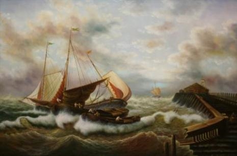 T. Slowsky | A Sea Rescue | MutualArt