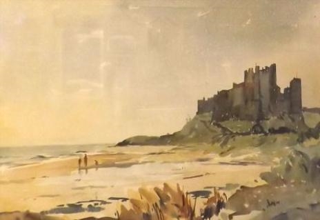 Ronald Crampton | Bamburgh Castle | MutualArt