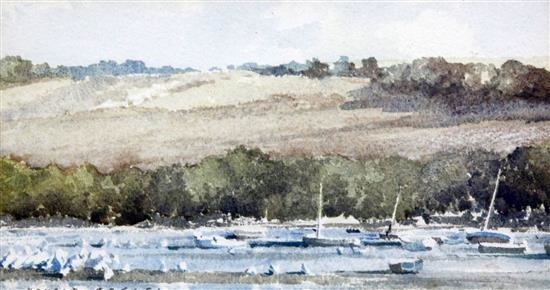 Donald Greig | View of above the estuary, Salcombe | MutualArt