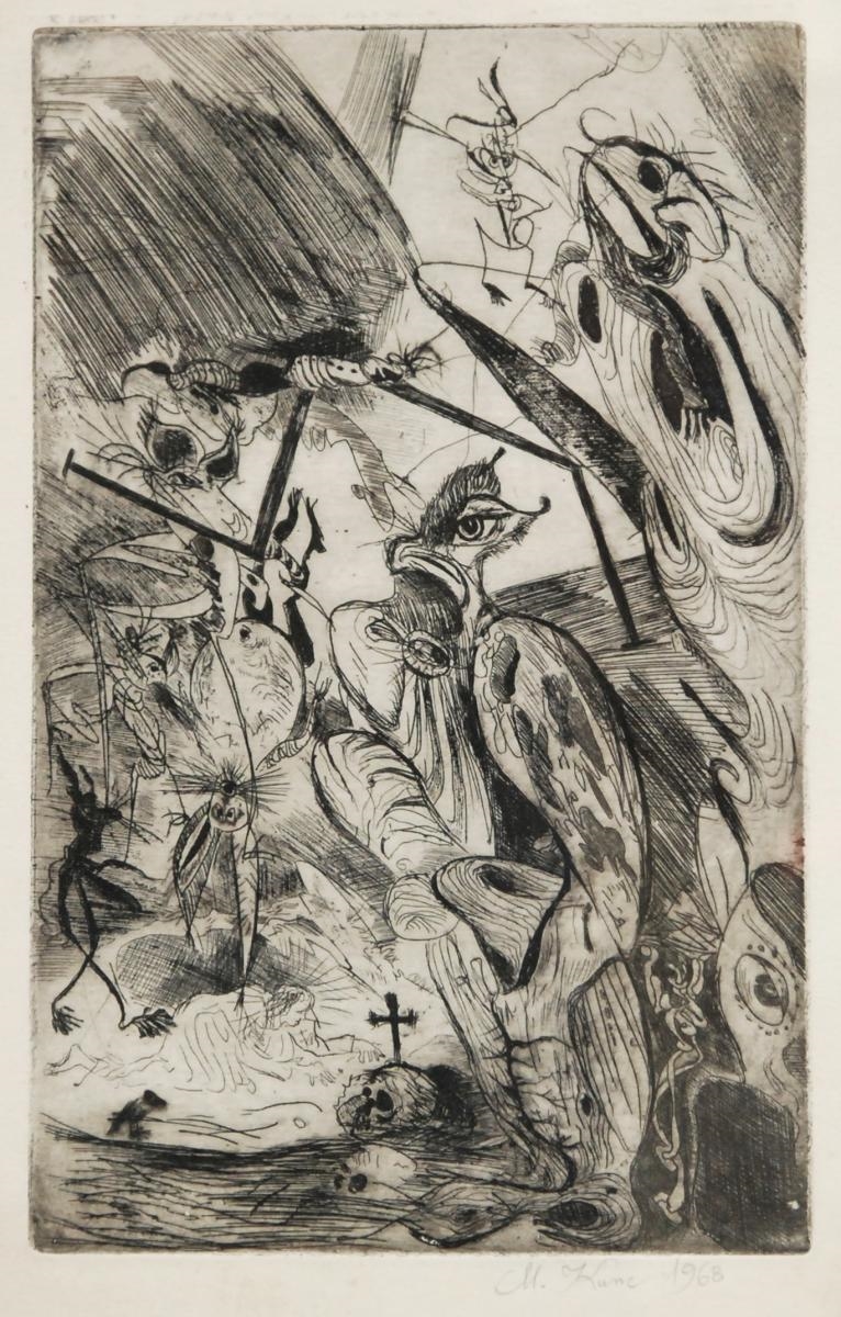 Milan Kunc | Temptation (1968) | MutualArt