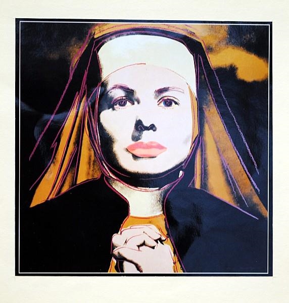 Andy Warhol | Portrait of Ingrid Bergman (1983) | MutualArt