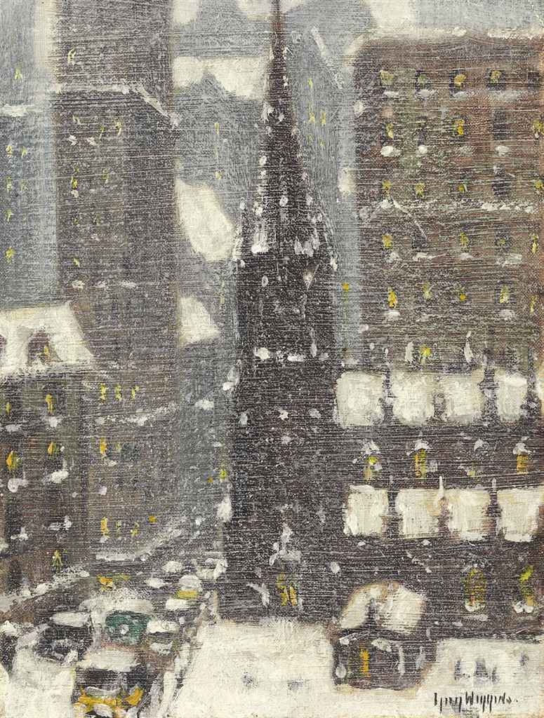 Guy Carleton Wiggins | Old Trinity, New York (1935 - 1943) | MutualArt