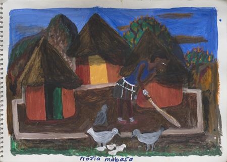 Noria Mabasa | The Venda woman is swiping the floor at home (sic ...
