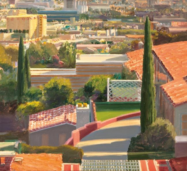 Larry Cohen | West Hollywood Seen From St. Ives St. (1983) | MutualArt