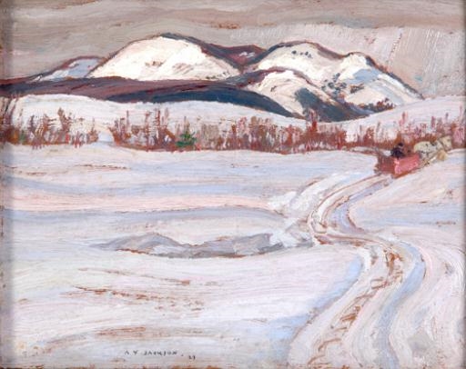 Alexander Young Jackson | The Colin Range, Jasper Park (1924) | MutualArt