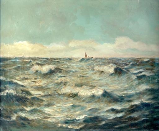 Harris H. | Untitled (Seascape) (1888) | MutualArt