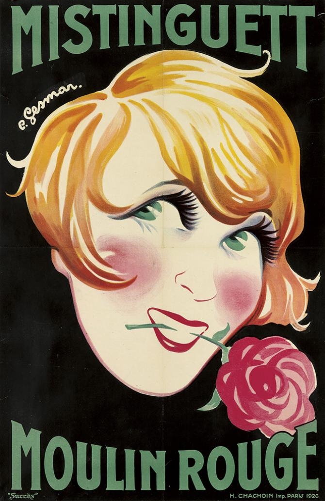 Charles Gesmar | Mistinguett / moulin rouge (1926) | MutualArt