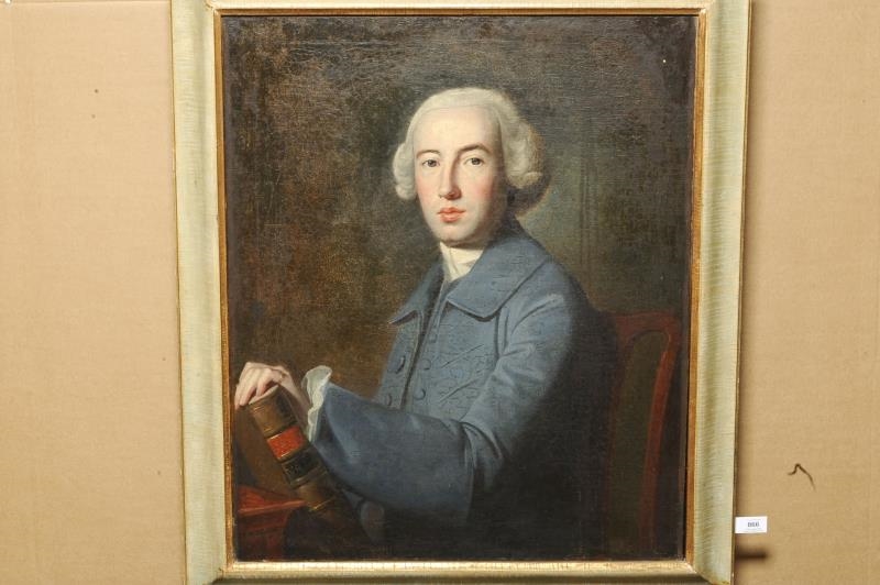 John Astley | Portrait of an Elegantly Dressed Gentleman, wearing a ...